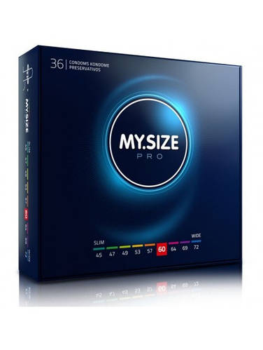 MY SIZE PRO презервативы 60 мм 36 штук Май Сайз Про тонкие ErMax (ID ...