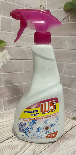 Плямовивідник W5 Pre Wash спрей 750 мл (ID#1805952237), ціна: 93 ...