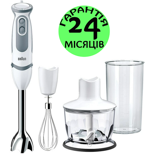 Купить Блендер погружной/ручной BRAUN Multiquick 5V, 1000 Вт, венчик ...