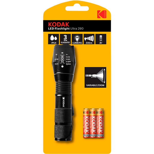 Ліхтар KODAK LED Flashlight Ultra 290 (30418363) — Купить Недорого на ...