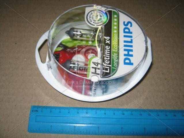 Купить Лампочка H4 12V/60/55W LONGLIFE ECOVISION P43T-38 2SZT PHILIPS ...