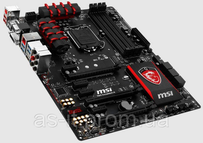 БУ Материнская плата s1150, MSI Z97 GAMING 5 (4xDDR3, Intel Z97, PCI ...