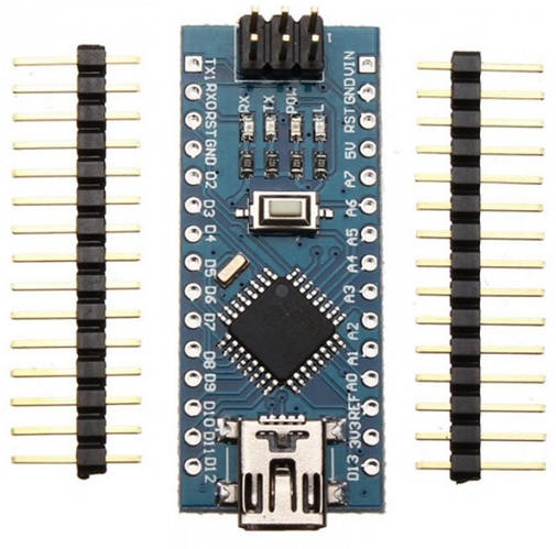 Плата Arduino Nano v3.0 AVR Atmega328 P-20AU (ID#1806530518), ціна: 220 ...