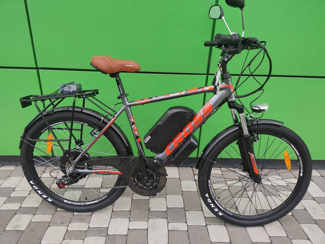 Дорожній Електровелосипед "Sonata" 1000 W 54 V e-bike, фара led, сигнал ...