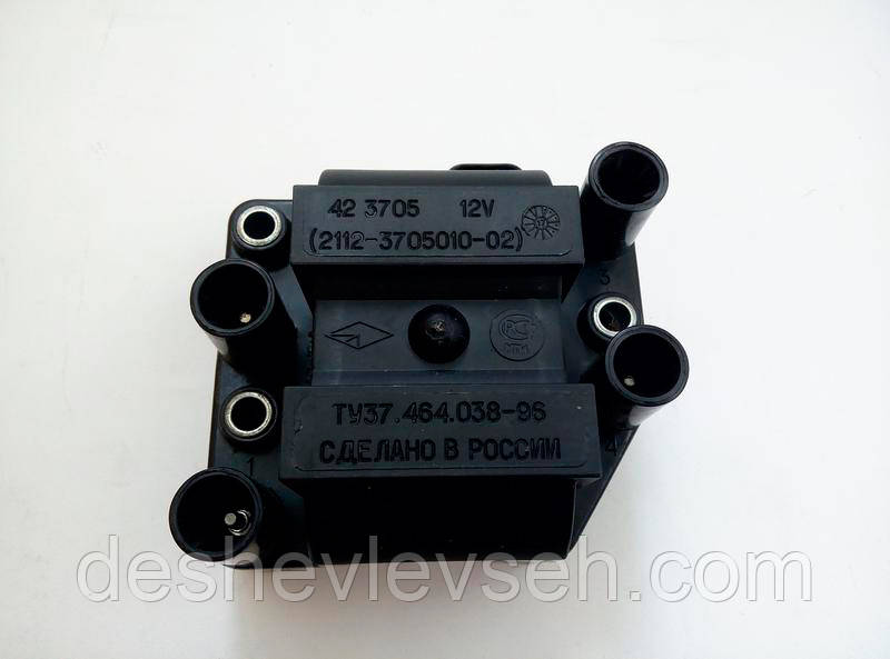Катушка зажигания ВАЗ-2110, 2112-3705010, (42,3705), (Калуга АЭ ...