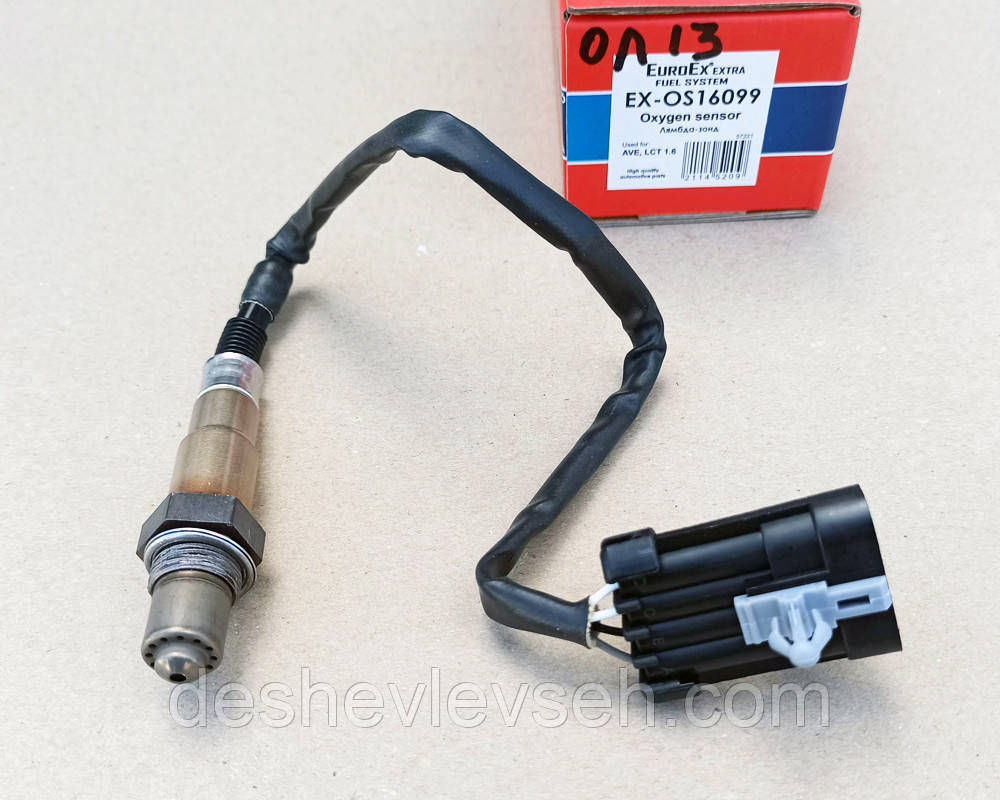 Датчик кислорода Lacetti 1.6, Aveo 1.6 (лямбдозонд), 96291099, (EX ...