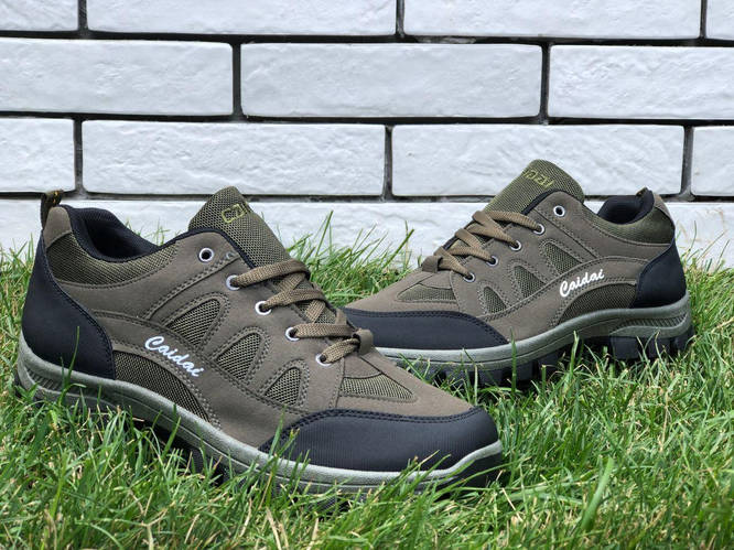 Мужская тактичная обувь демисезонная Caidai сетка хаки 43 44 45 ...