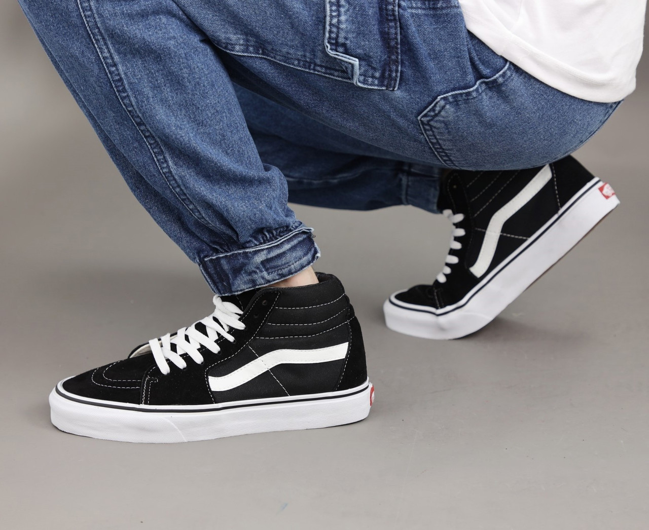 Высокие кеды Vans Old Skool SK8-HI мужские кеды vans, vans кеды женские ...