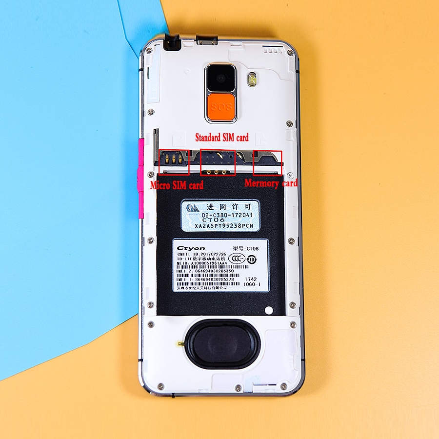 Купити CTYON CT06 Смартфон кнопочний сенсорний, білий (3G, Android 6.0 ...