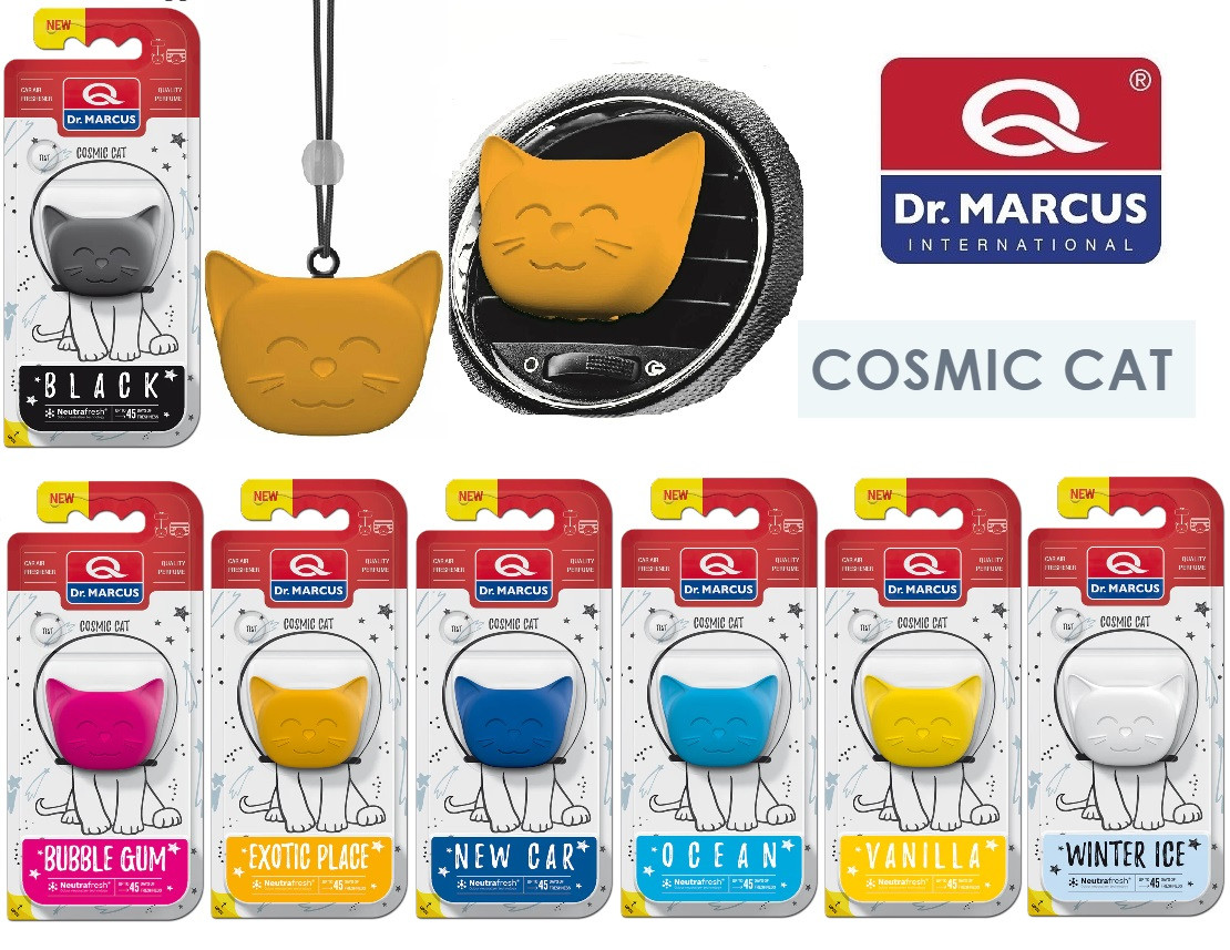 Купити Освіжувач повітря для авто Dr. Marcus Cosmic Cat (вибір аромату ...