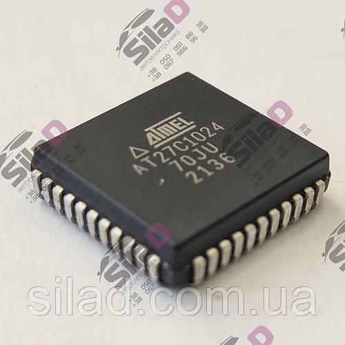 Купити Мікросхема AT27C1024-70JU ATMEL корпус PLCC44, ціна 700 ₴ - Prom ...