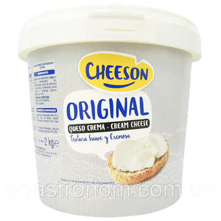 Купити Крем-сир Чізон оригінальний Cheeson original 2kg 2шт/ящ (Код ...