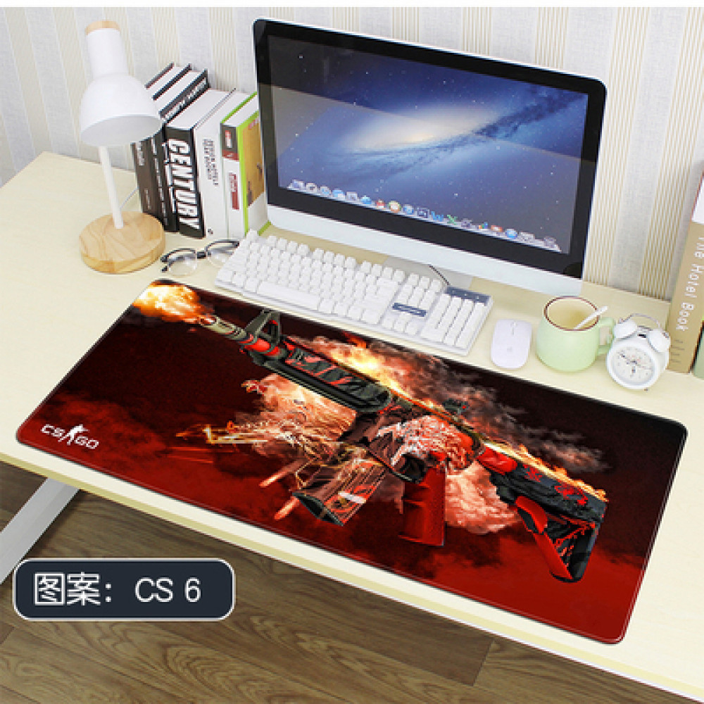 Игровая Поверхность для Компьютерной Мыши и Клавиатуры UKC Коврик на ...