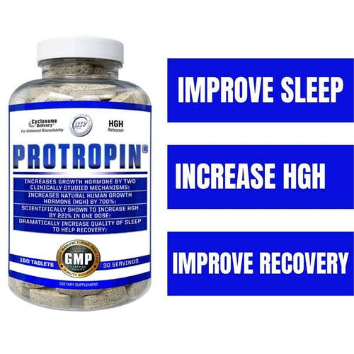 Hi-Tech Pharmaceuticals, Protropin (150 таб.), усилитель гормона роста ...
