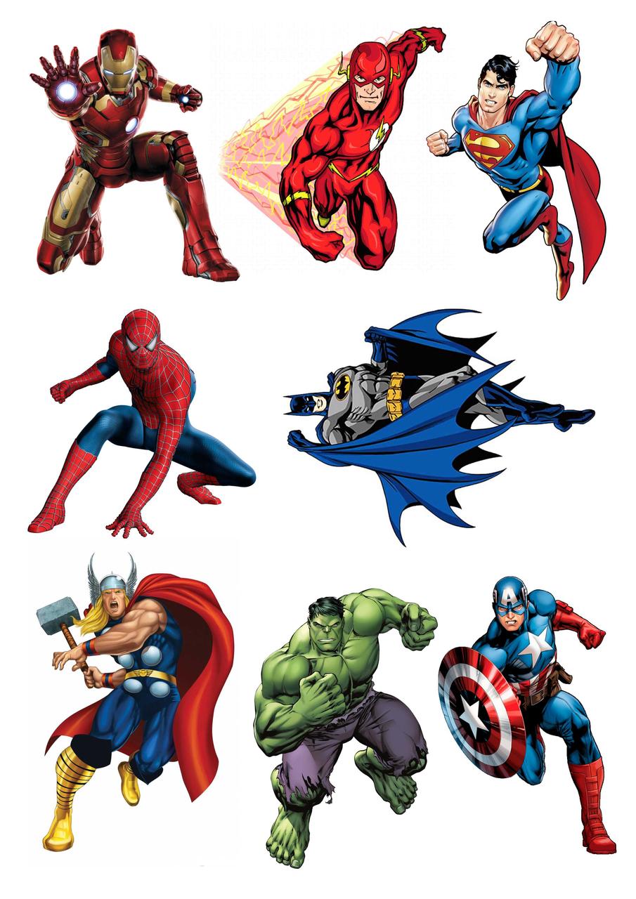 Вафельная или сахарная картинка Супергерои 57 Id 1807499937 цена 45 ₴ купить на Prom Ua