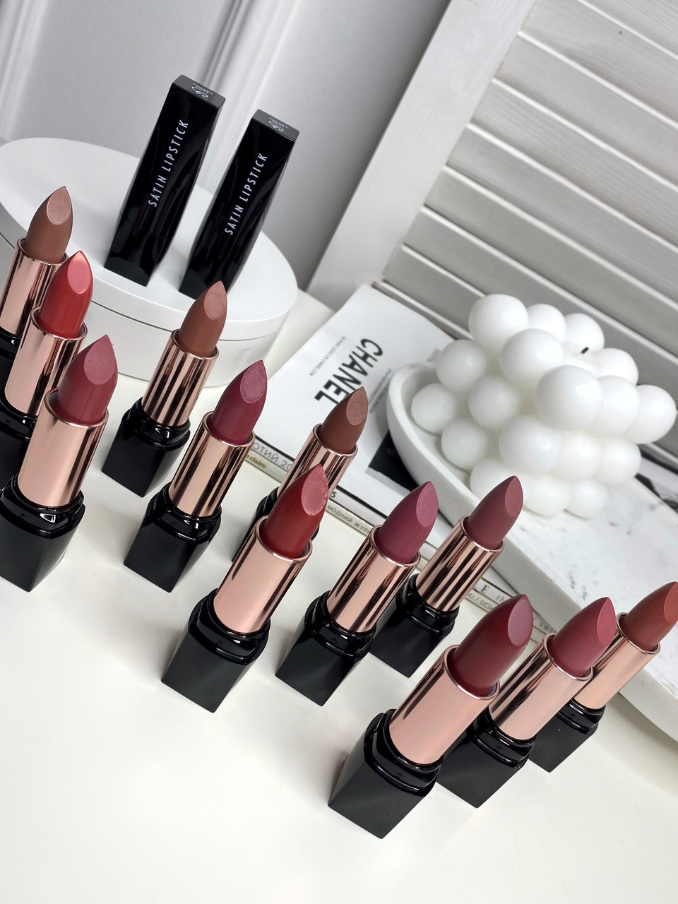 Сатиновая помада для губ Golden Rose Satin Lipstick 10 (ID#2456649547 ...
