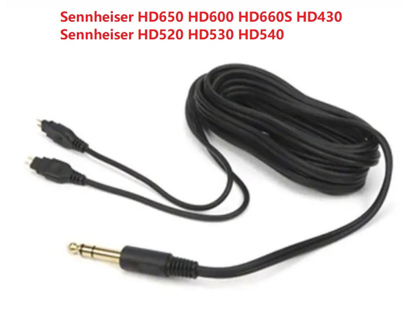 Кабель Sennheiser HD650 HD660S HD600 HD430 HD520 HD530 HD540 Fostex TH ...