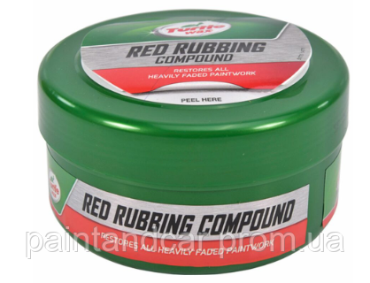 Turtle Wax Red Rubbing Compound тонкая полировальная паста красная 298 ...