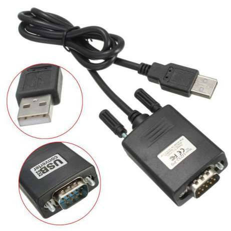 Купить Кабель переходник USB - RS232 DB9 PL2303+MAX3243C, цена 279 грн — Prom.ua (ID#1807842941)