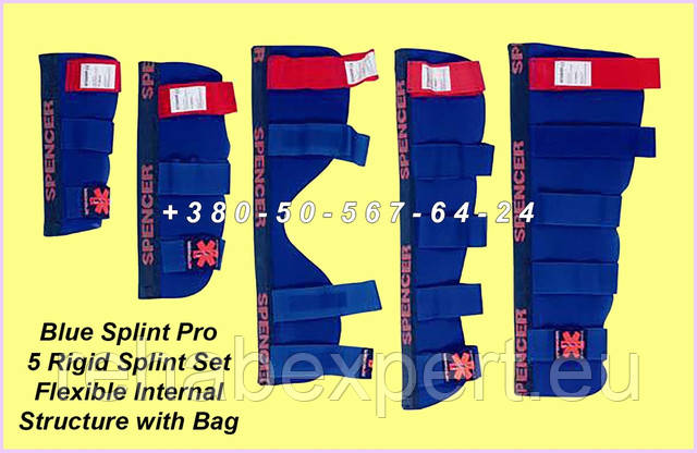 Жорсткі Шини з гнучкою внутрішньою структурою SPENCER Blue Splint Pro ...