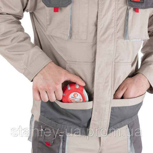 Куртка робоча 2 в 1, 100% бавовна, щільність 180 г / м2, XXXL INTERTOOL SP-3036 (ID#1807871399 ...