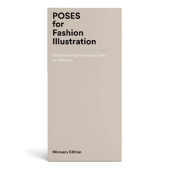 Книга Poses for Fashion Illustration (Card Box): 100 essential figure ...