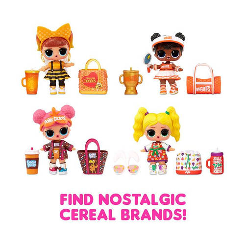 Lol surprise Loves Mini Bites Cereal Dolls Miss champ with 7 Surprises ...