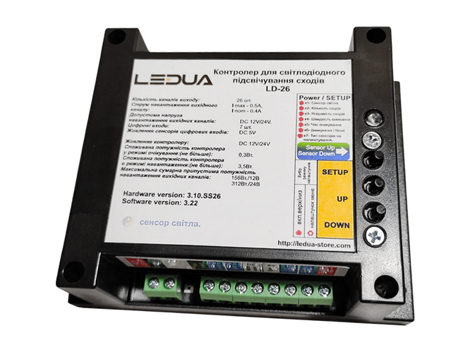 Контролер світлодіодної підсвітки сходів LEDUA LD-26 (ID#1808094308 ...