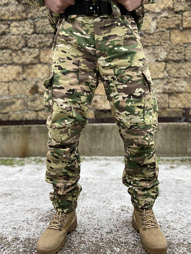 Купить Военные Брюки Мужские Тактические Штаны Мультикам Tactic Рип ...