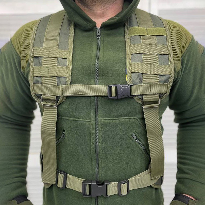Разгрузочная Система с Системой Molle РПС Cordura Олива Размер