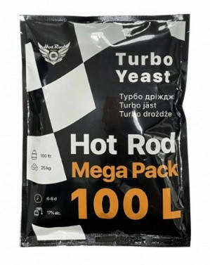 Турбо дрожжи Hot Rod Mega Pack на 100 л (360 г) (ID#1808188510), цена ...