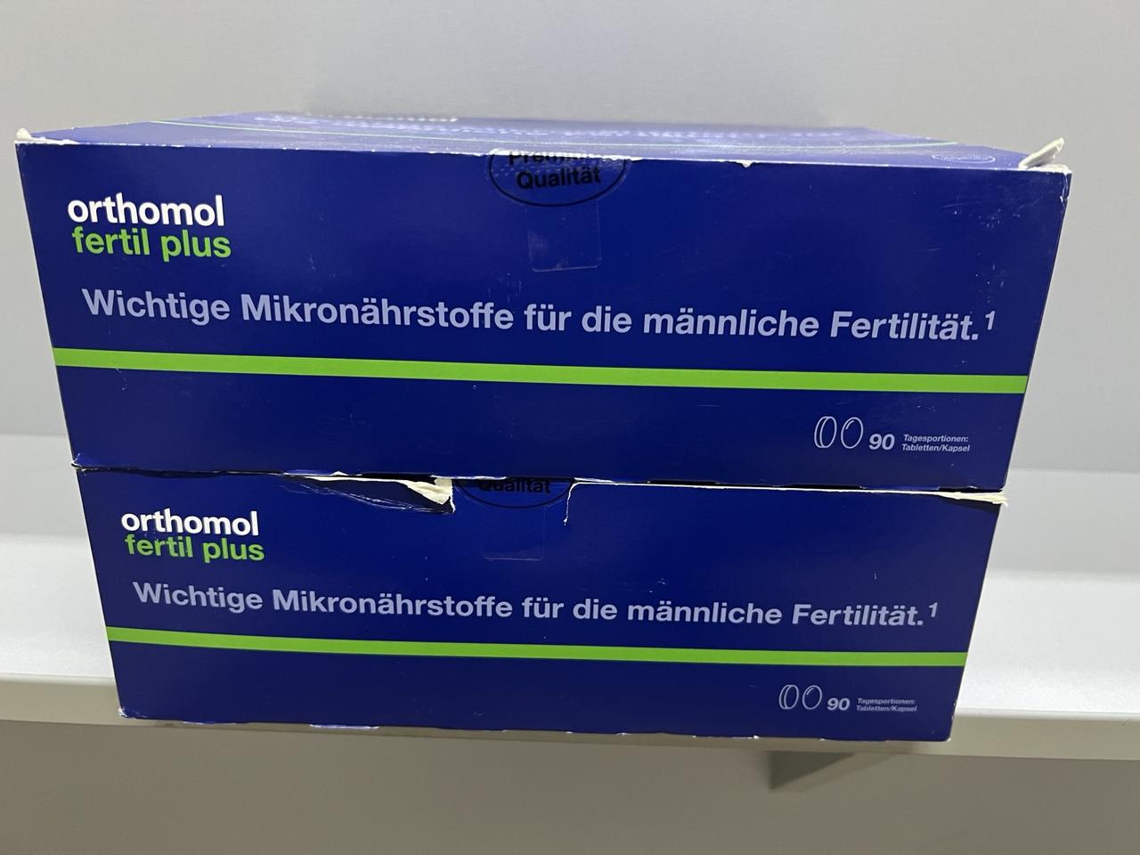 Купити Orthomol Fertil plus капсули/таблетки для чоловіків у період ...