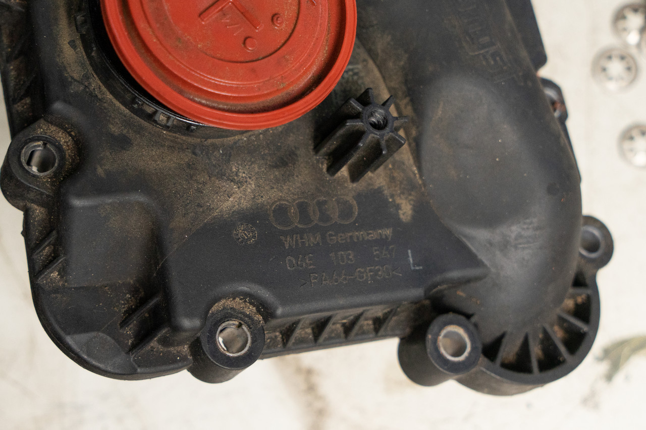 Мембрана заслонки вытяжки воздуха Audi 2.4, 2.8, 3.2 FSI 06E103547E и ...