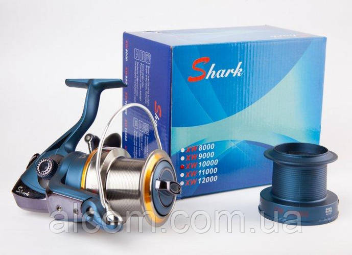 Купить Карповая катушка Shark 10000 10+1bb шпуля металл, цена 1199 ₴ — Prom.ua (ID#1691999593)