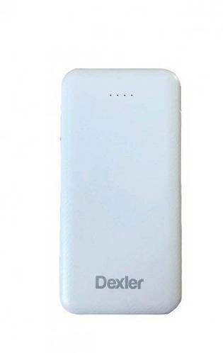 Купить Повербанк Dexler Power Bank 8000 mAh Белый (KG-7388), цена 650 ...