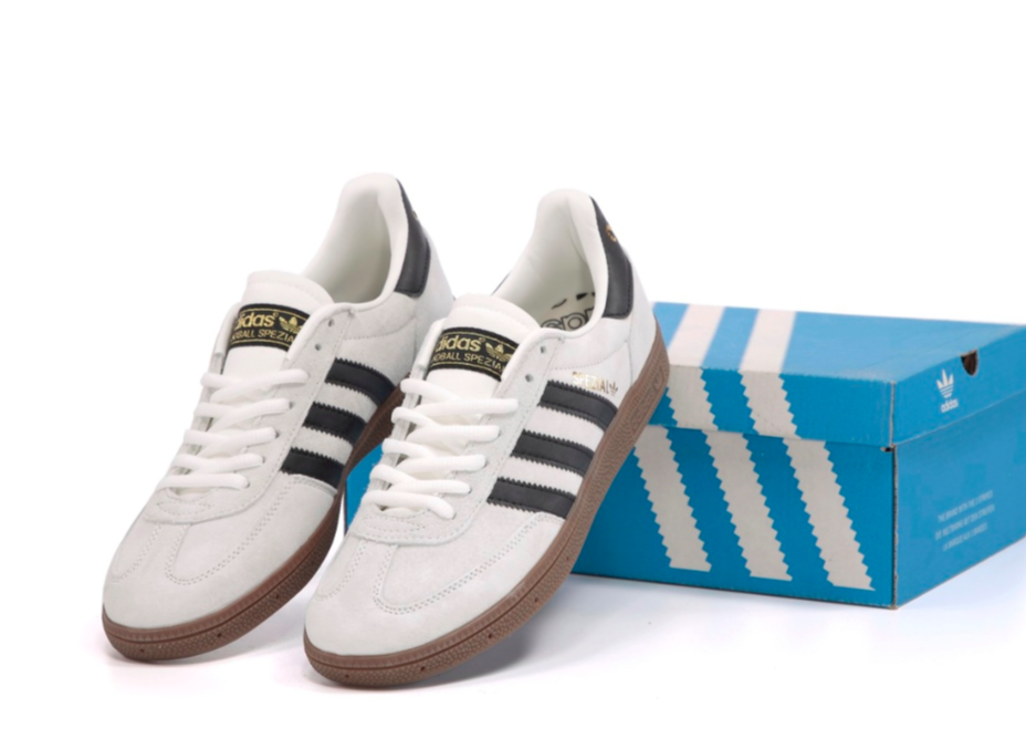 Купить Кроссовки мужские Adidas Spezial серые с черным, Адидас Спешил ...