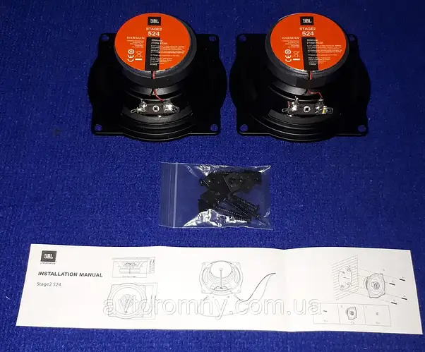 Купить Колонки динамики круглые автомобильные JBL Stage2 524, цена 1770 ...