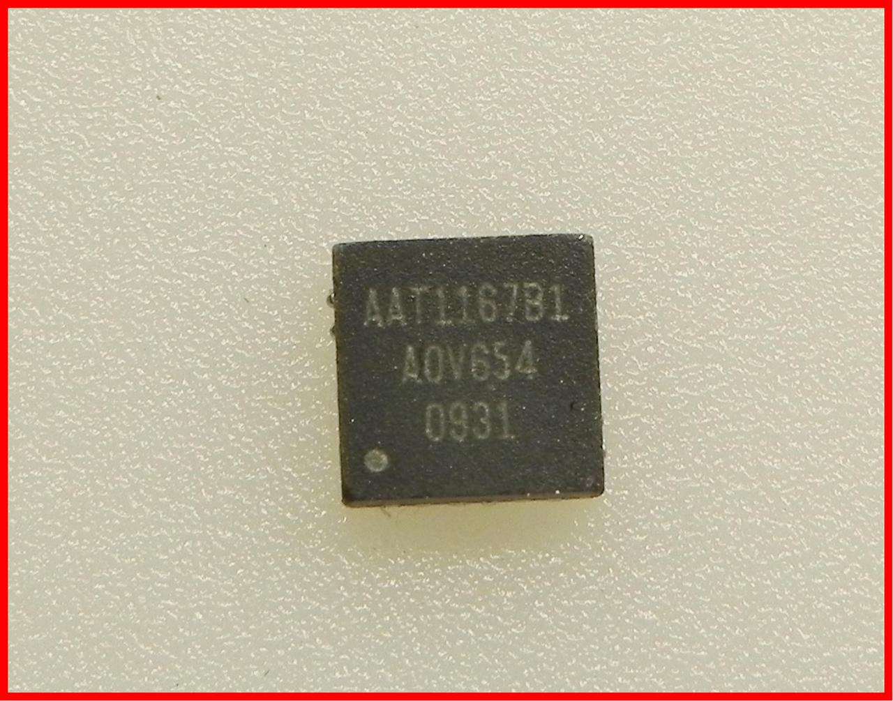 Мікросхема, Контролер Живлення Матриці AAT1167B1, A0V654, U201 ...