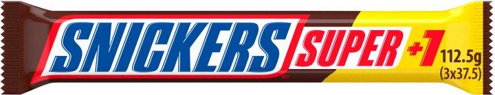Батончик Snickers Super +1 з арахісом 112 г (ID#1809286038), ціна: 46. ...
