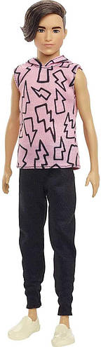 Купить Лялька Барбі Кен Модник у безрукавці із блискавками Barbie Ken ...