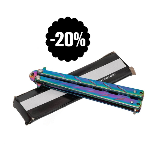 Нож Бабочка Тренировочный Тупой не Острый Балисонг Учебный ...