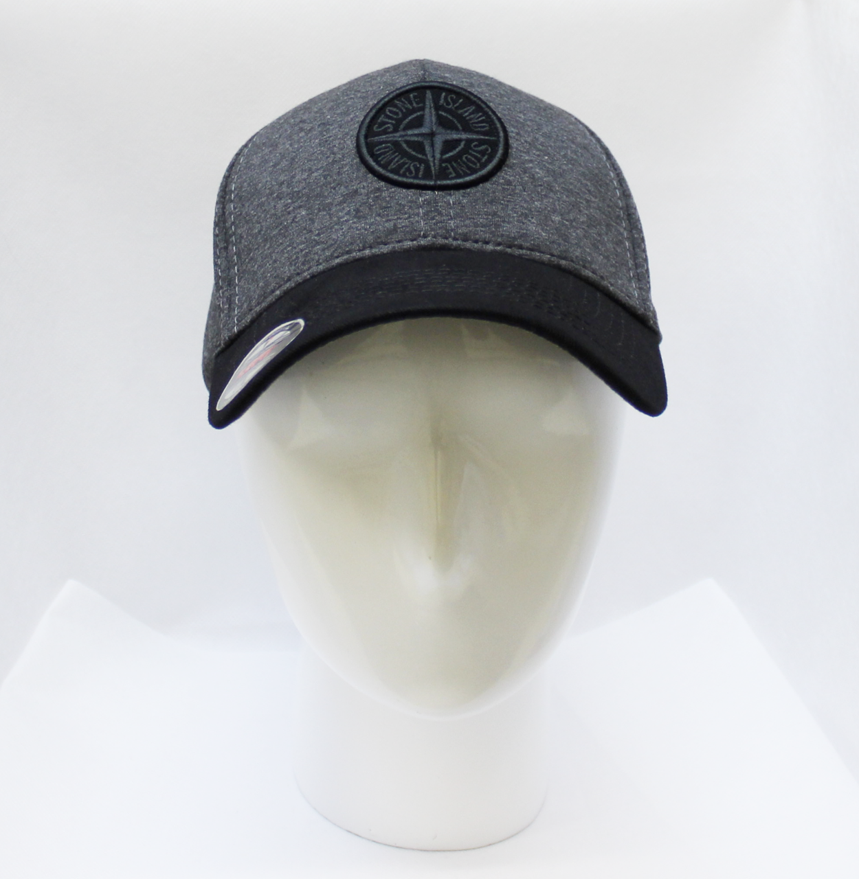 Купить Кепка STONE ISLAND тёмно-серого цвета с чорной вышивкой на ...