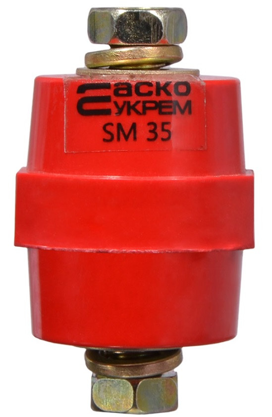 Купить Изолятор-держатель силовой шины SM35 10кВ M8, цена 42.97 грн — Prom.ua (ID#1809722075)
