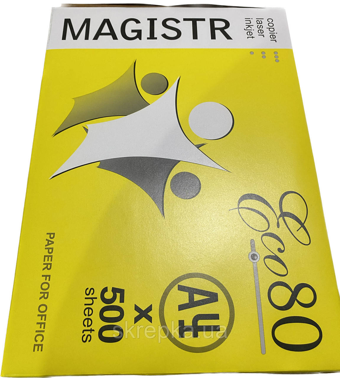 Купити Офісний папір Magistr Eco 80 А4 80 г/м2 500 а, ціна 168 ₴ - Prom.ua (ID# 1810113153)