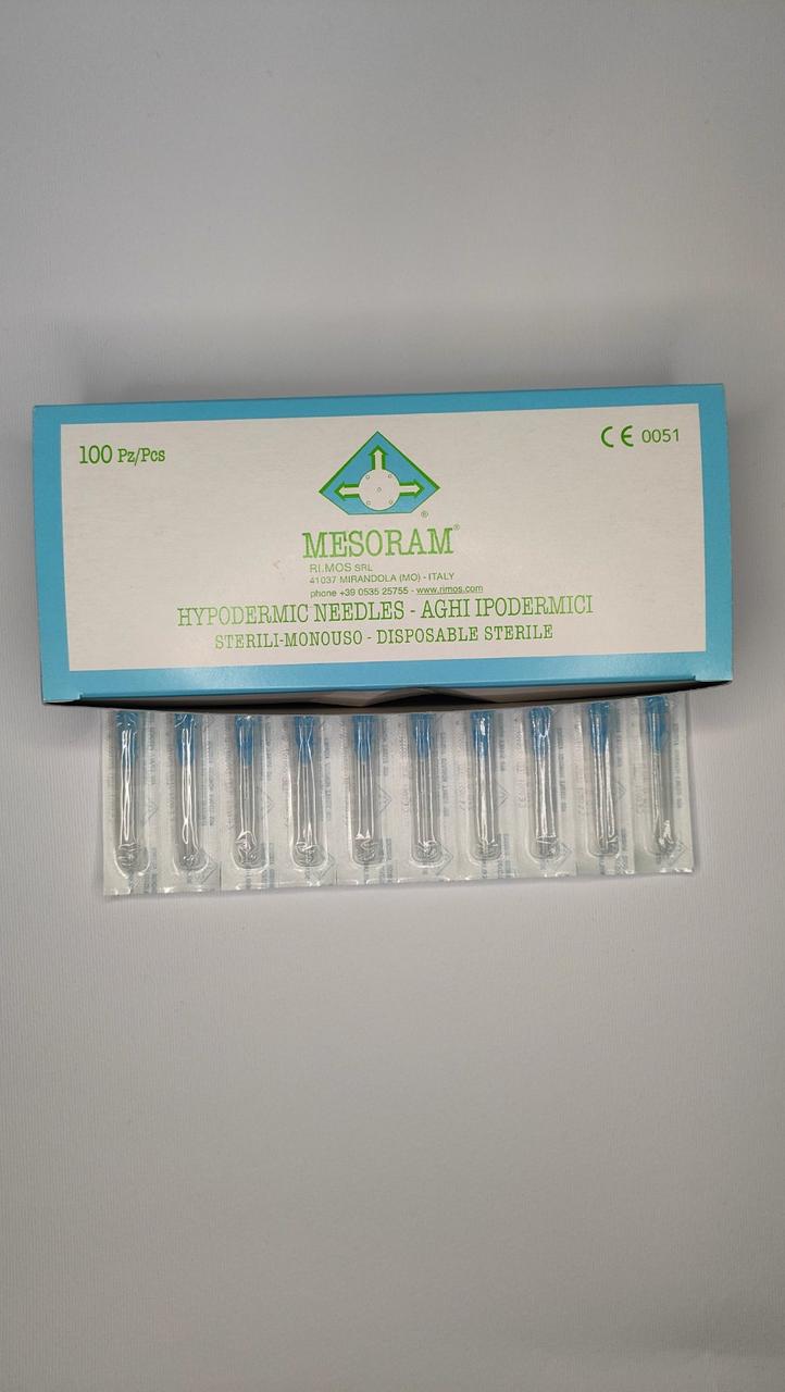 Купить Иглы для мезотерапии Mesoram 27G*12мм (10шт), цена 182 ₴ — Prom ...