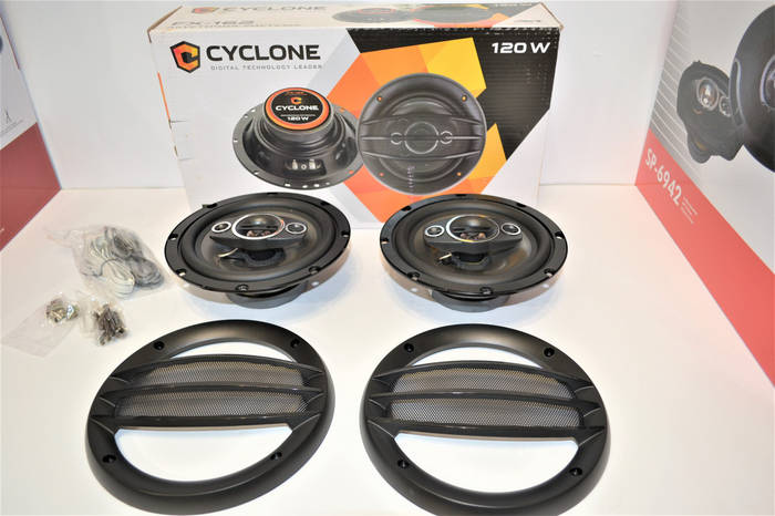 Автоакустика Cyclone FX-162 16 см 120 ват 2-х полосные динамики ...