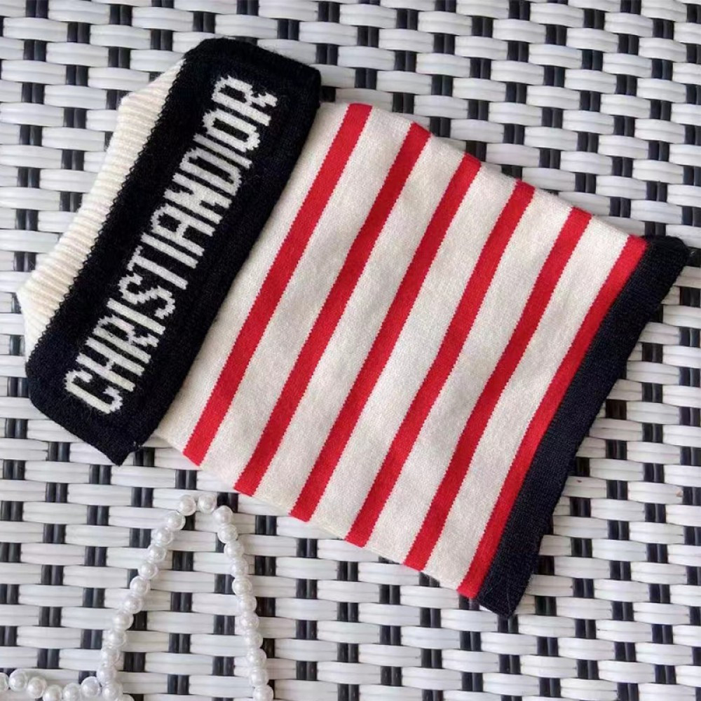 Брендовый Свитер для Собак с Рукавами и Воротником в Полоску Красно ...