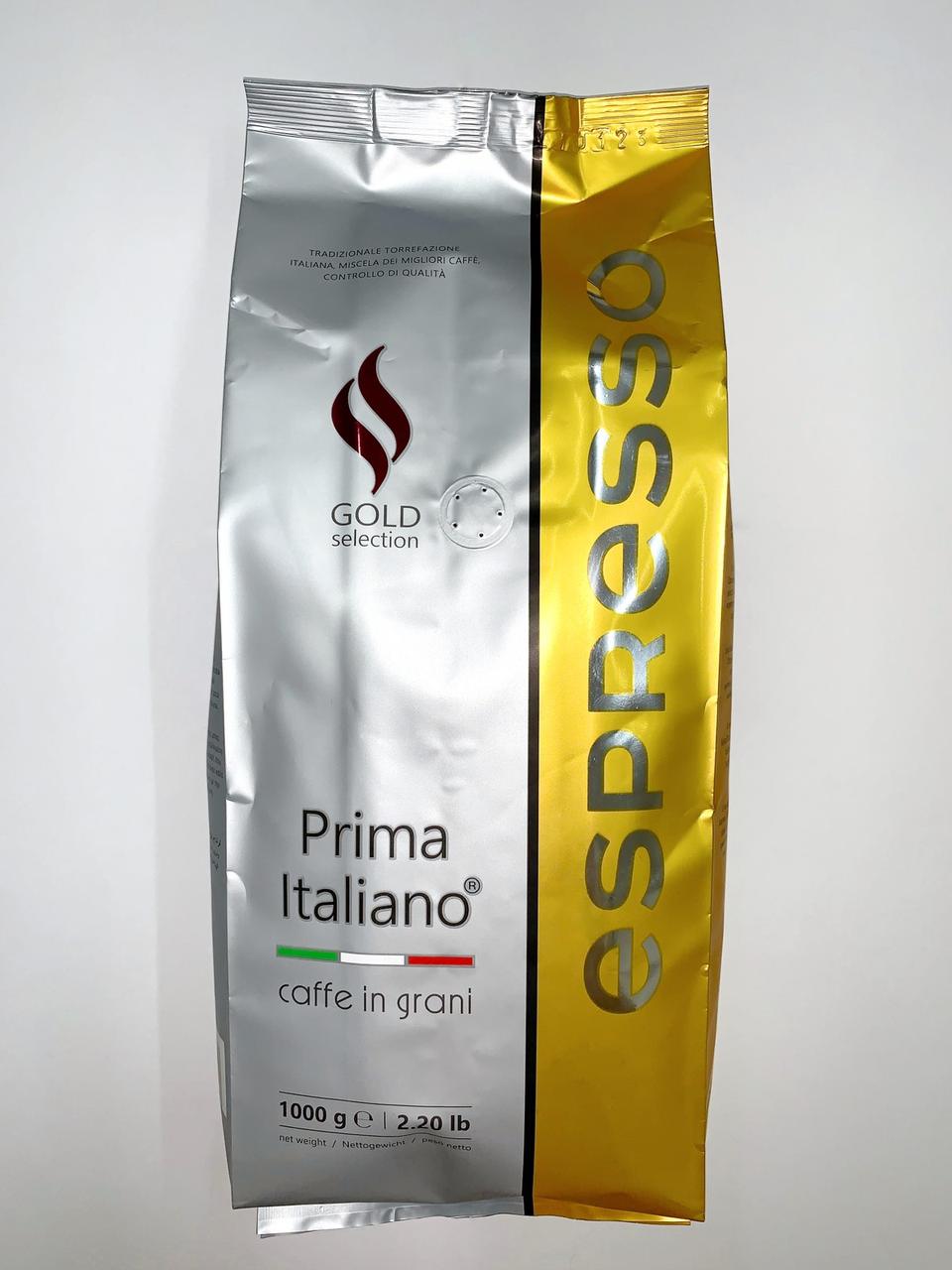 Кава в зернах Prima Italiano Espresso Gold Selection 1 кг за 700 ₴ Київ ...