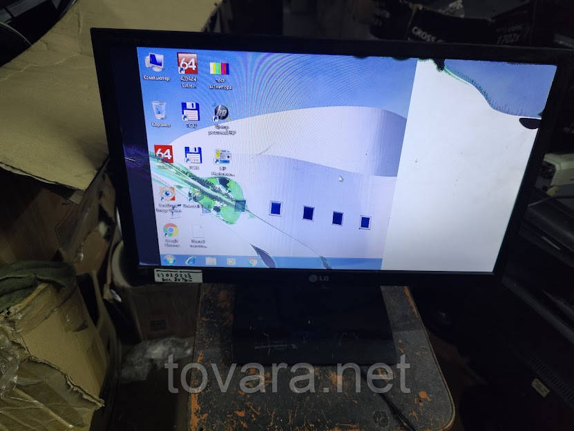 Широкоформатный LED монитор 20 дюймов LG Flatron E2060S-PNW № 23020225 ...