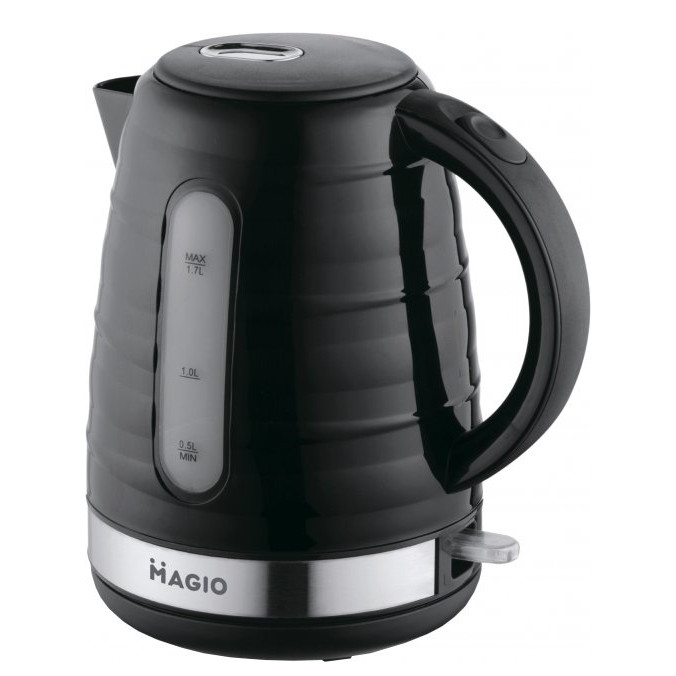 Електрочайник MAGIO MG-101 на 1,7 Л. Колір: Чорний — Купити Недорого на Bigl.ua (1810321549)